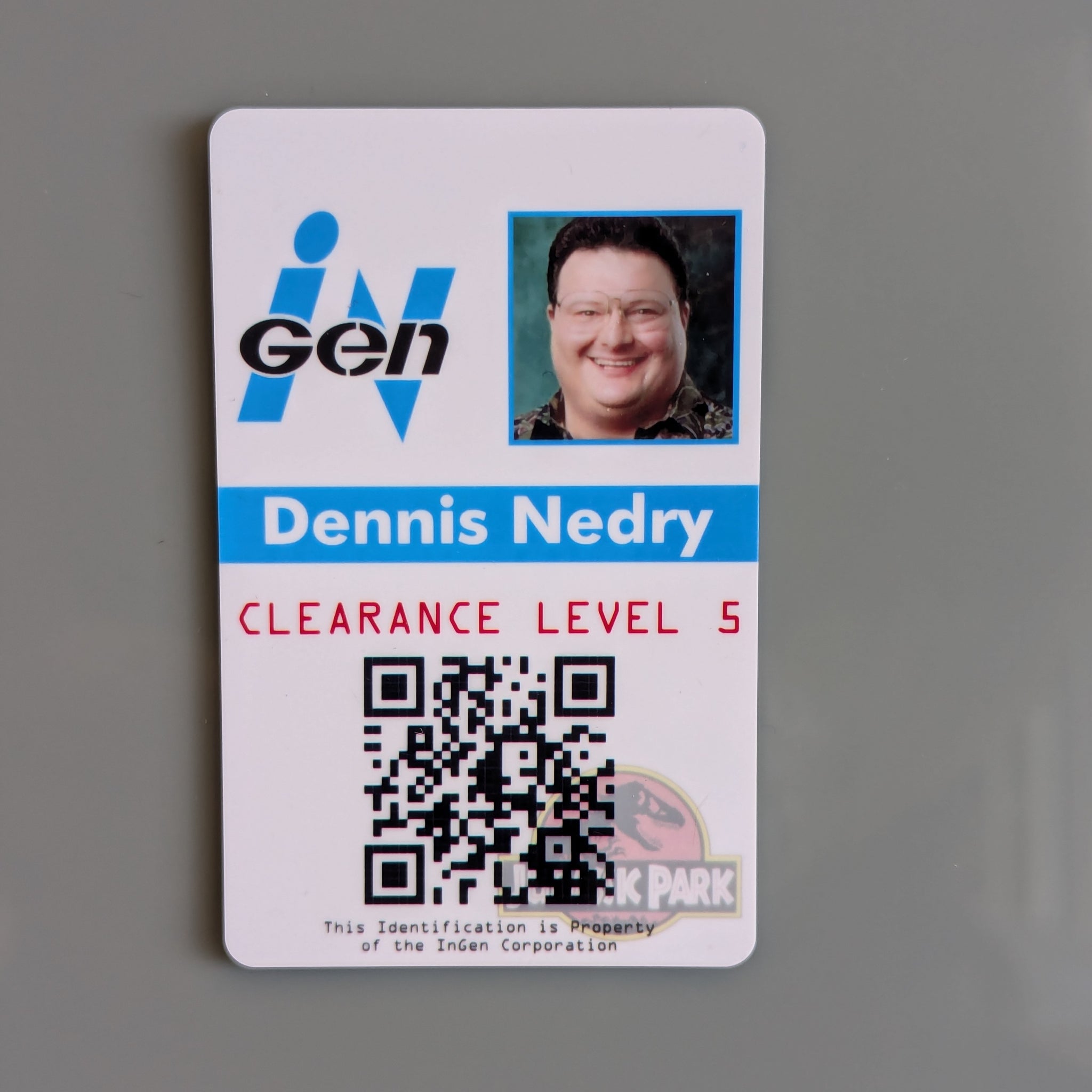 InGen ID Card – Atomic Decals